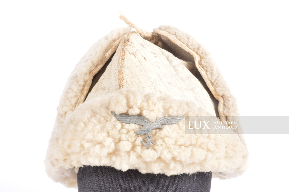 WW2 Norwegian fur cap, « Luftwaffe