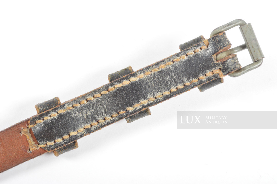 German A-frame mess tin leather strap - Lux Military Antiques