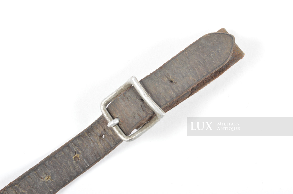 German helmet chinstrap, « Franz Brehme 1936