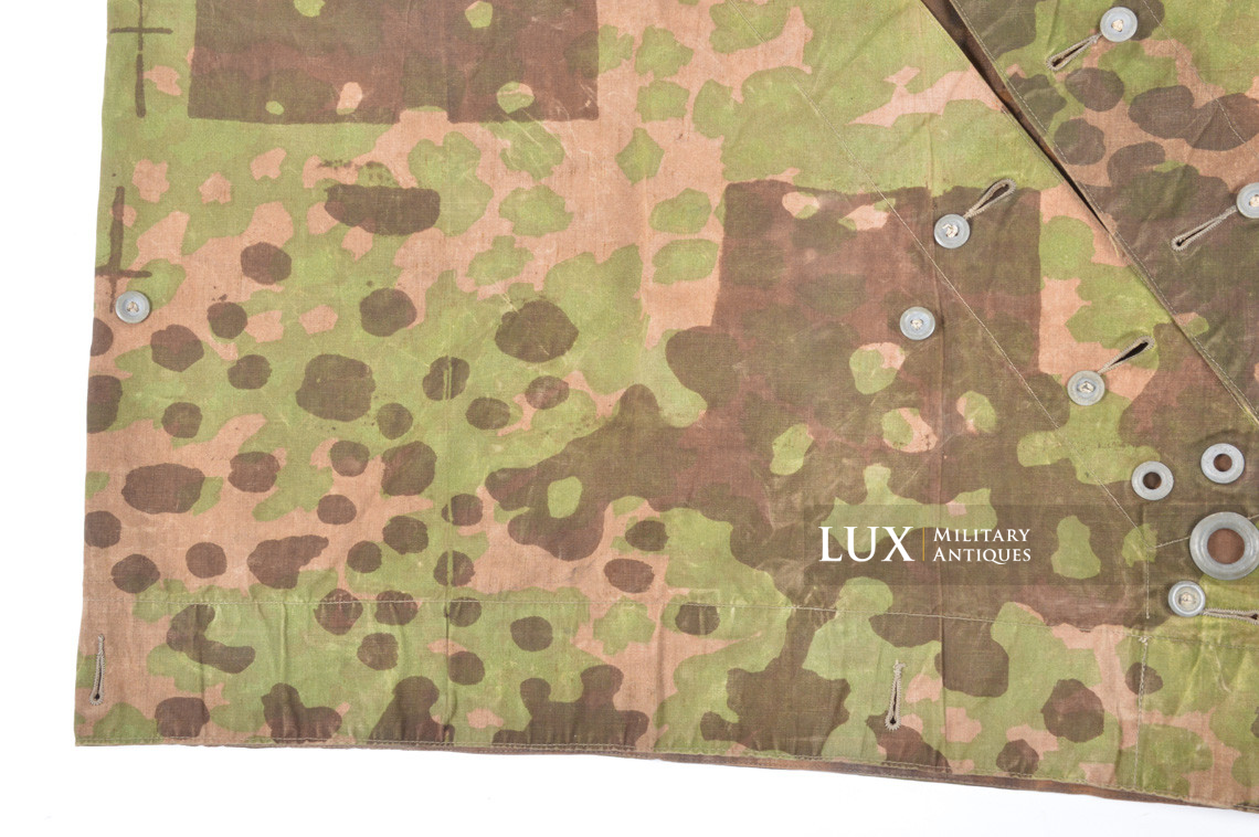 Rare late-war Waffen-SS camouflage shelter quarter / poncho, « plane ...