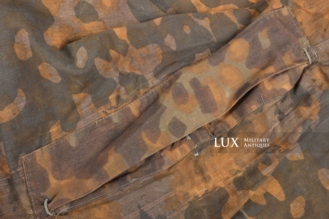 Rare late-war Waffen-SS camouflage shelter quarter / poncho, « plane ...