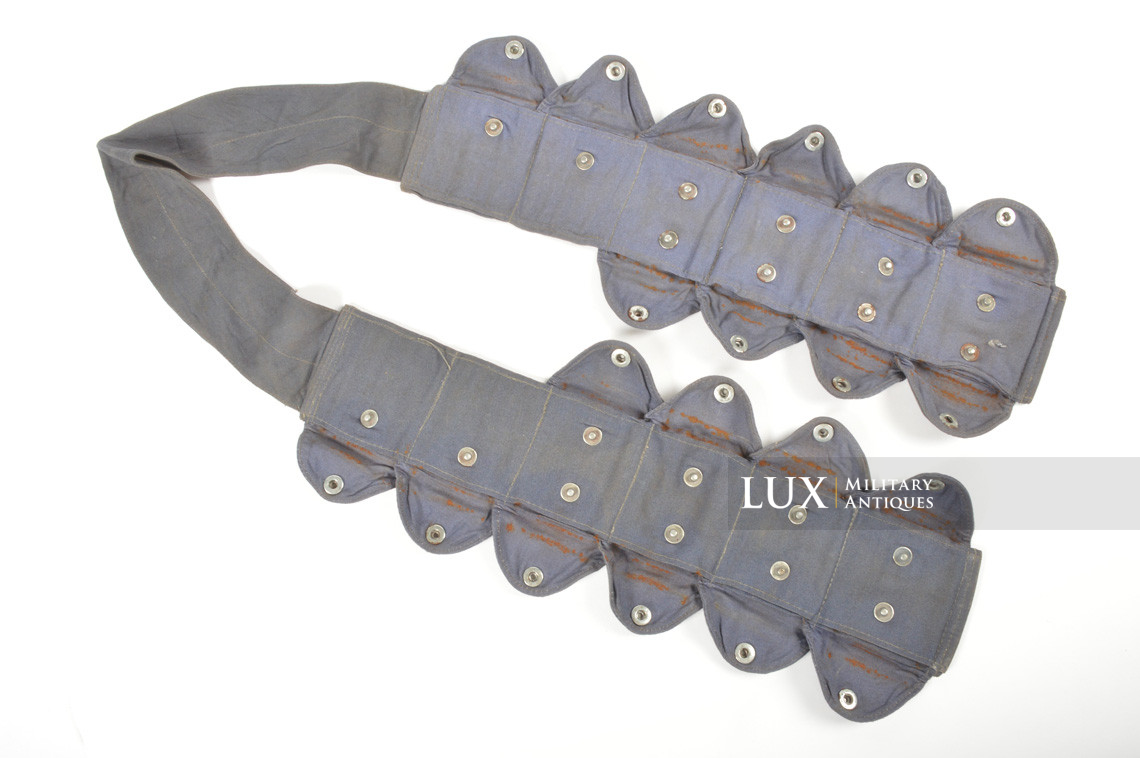German paratrooper's k98 blue ammunition bandoleer