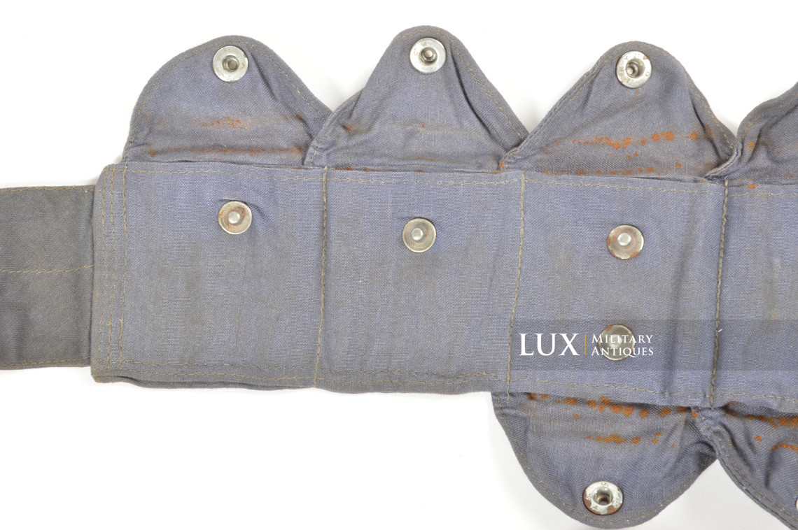 German paratrooper's k98 blue ammunition bandoleer