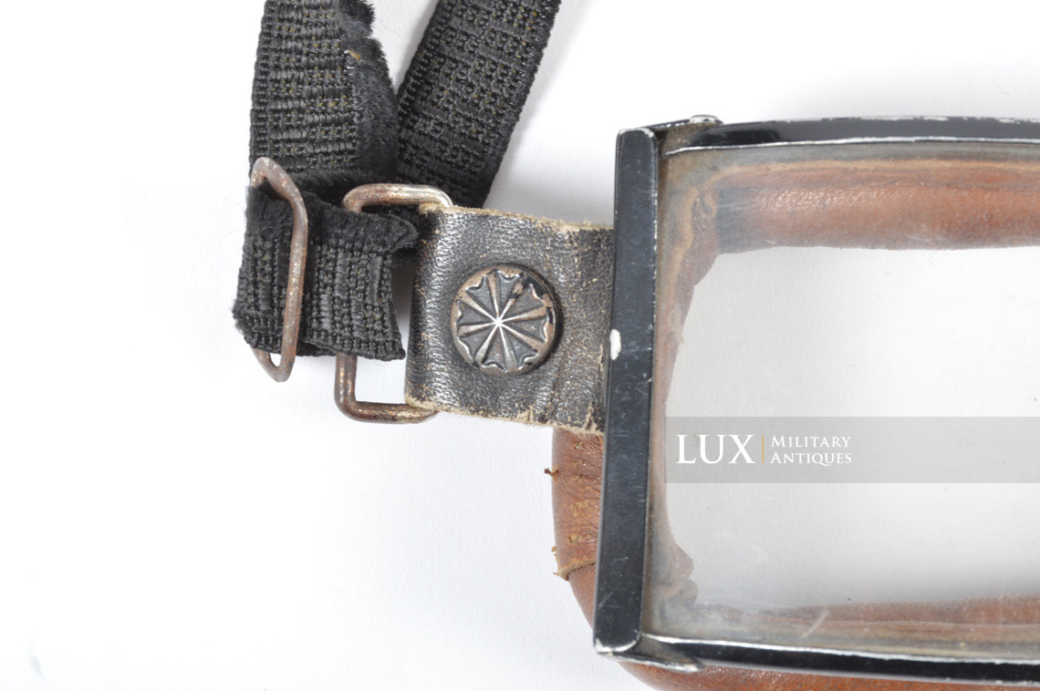 Early-war German motorcyclists / utility goggles, « KRADMELDER