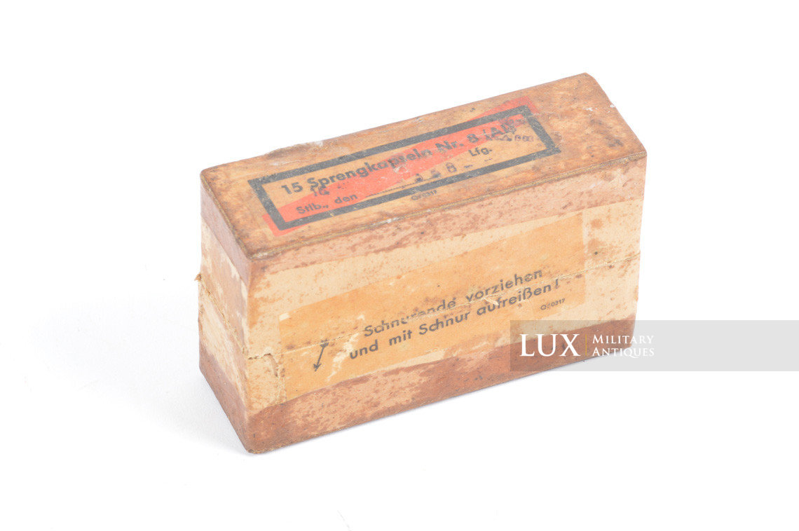 German stick grenade fuze container case