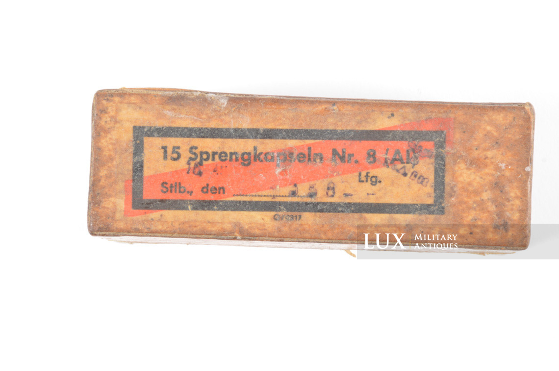 German stick grenade fuze container case