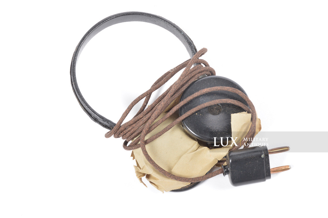 Unissued German model A headphone set, « Doppel Kopffernhörer