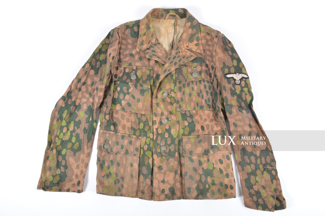 Unissued Waffen-SS M44 dot pattern camouflage tunic, « RBNr
