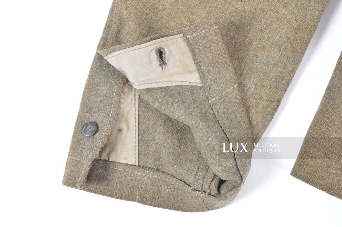 German Heer assault officer’s gunners wrapper, « combat worn