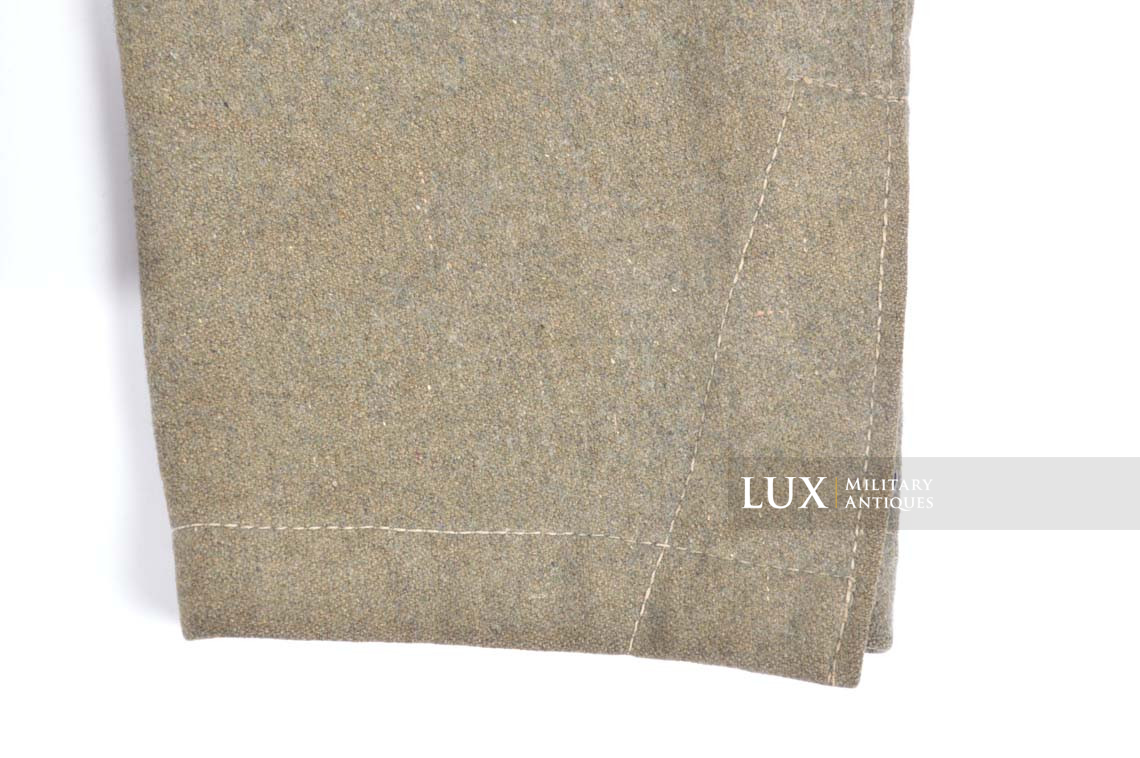 German Heer assault officer’s gunners wrapper, « combat worn