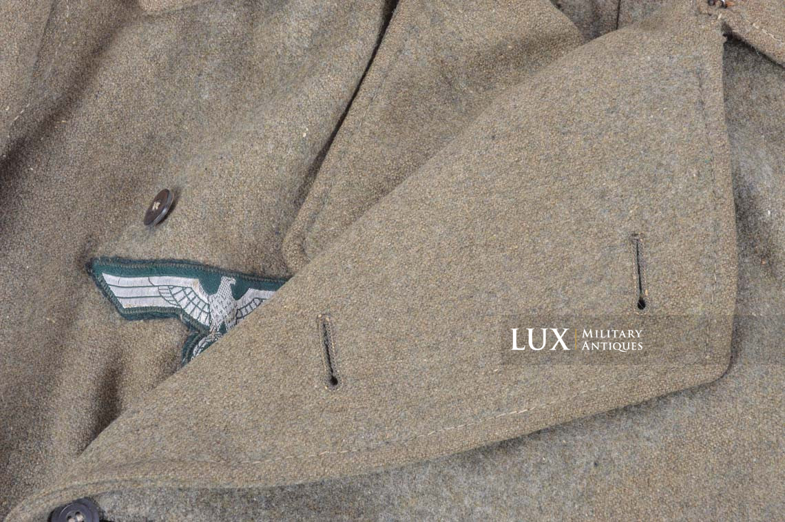 German Heer assault officer’s gunners wrapper, « combat worn