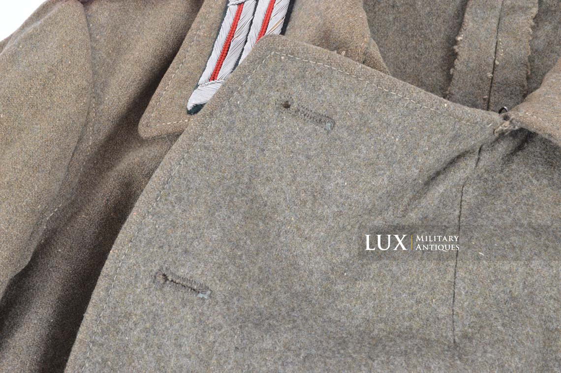 German Heer assault officer’s gunners wrapper, « combat worn