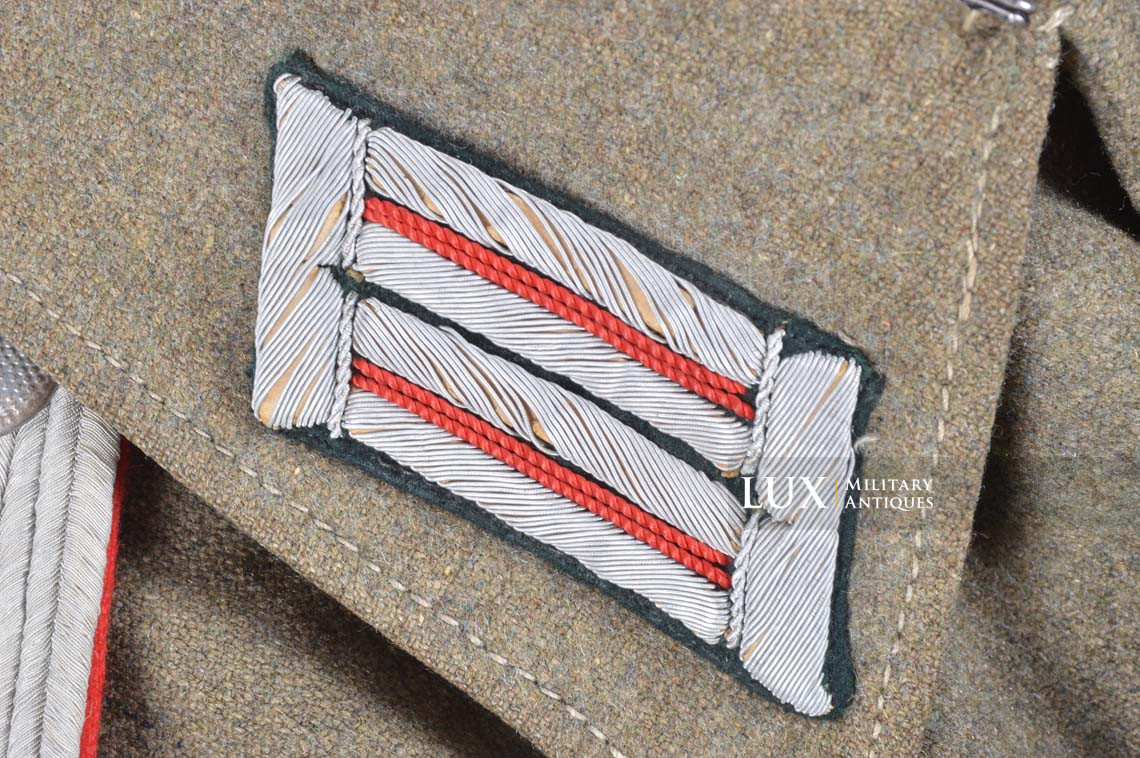 German Heer assault officer’s gunners wrapper, « combat worn