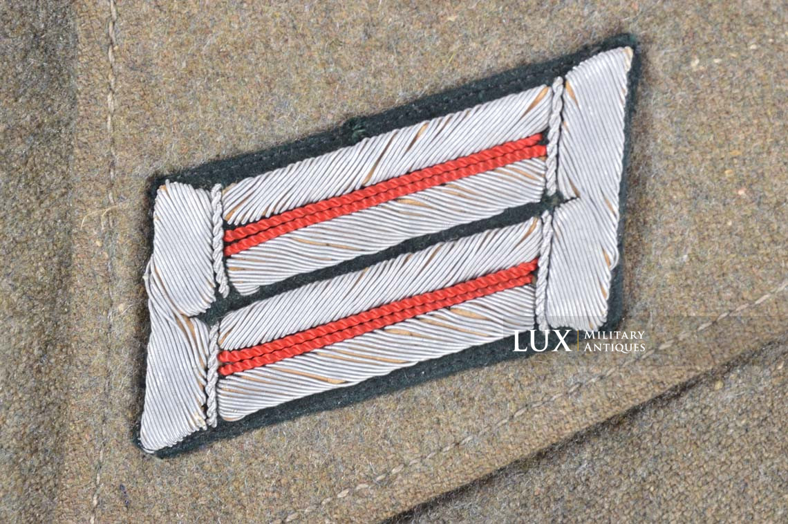 German Heer assault officer’s gunners wrapper, « combat worn