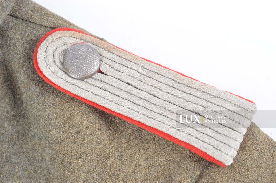 German Heer assault officer’s gunners wrapper, « combat worn