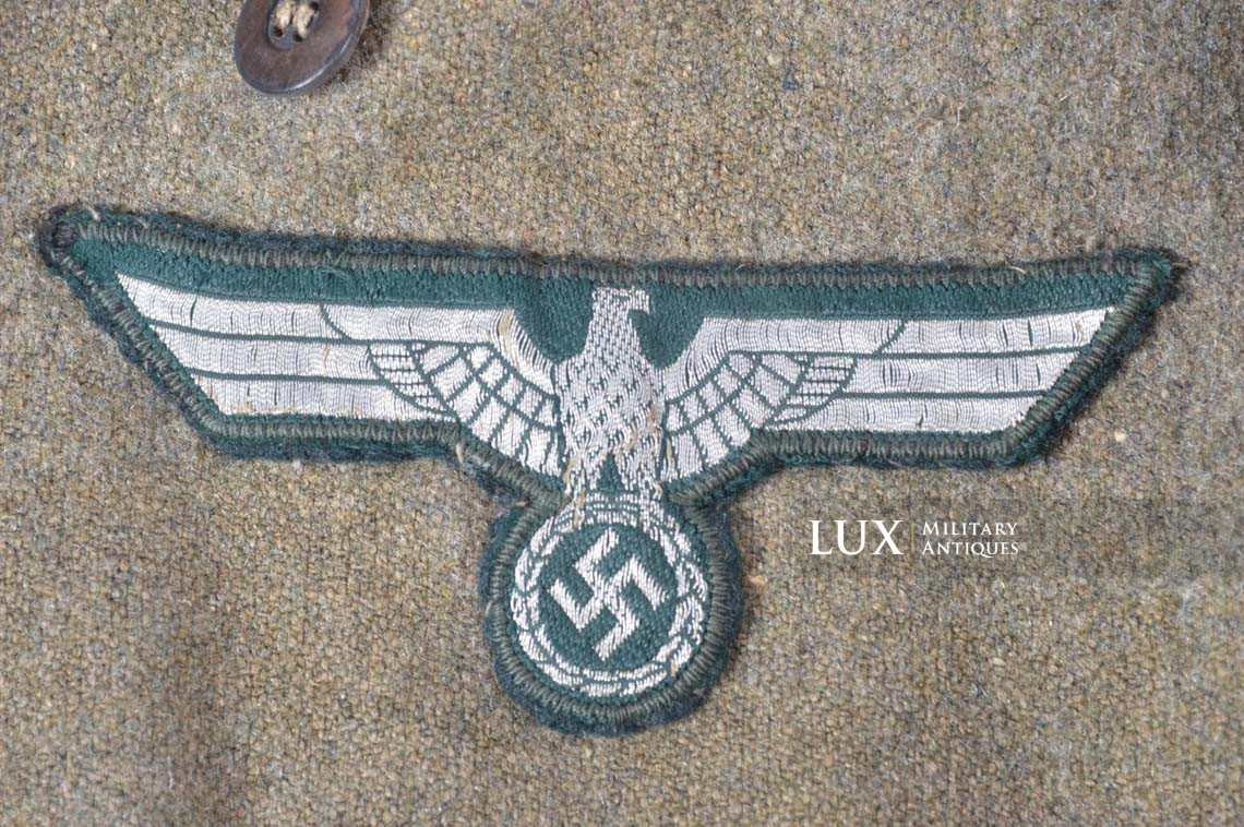 German Heer assault officer’s gunners wrapper, « combat worn