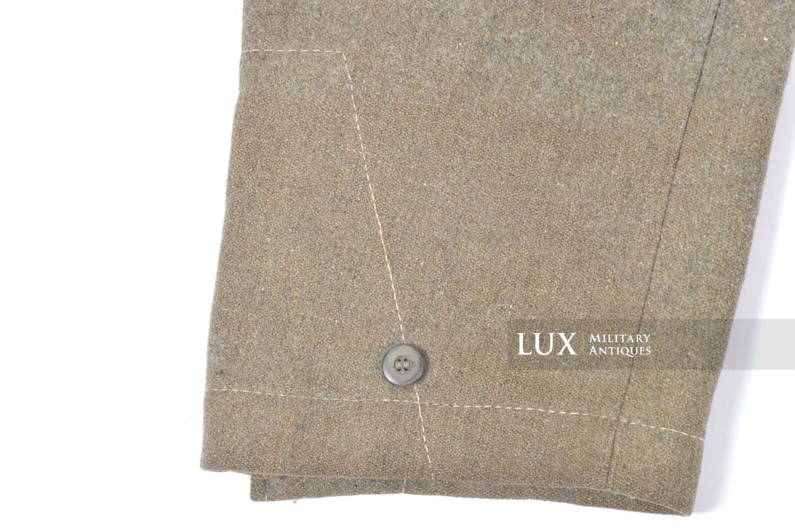 German Heer assault officer’s gunners wrapper, « combat worn