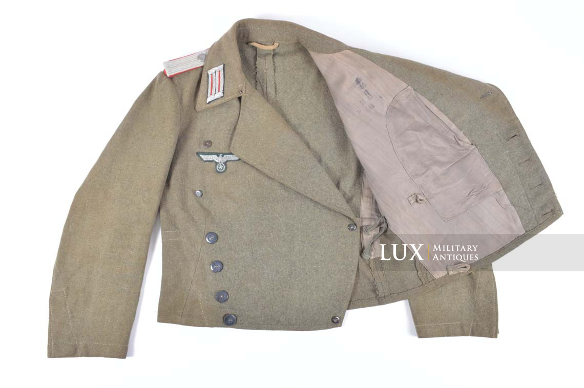 German Heer assault officer’s gunners wrapper, « combat worn