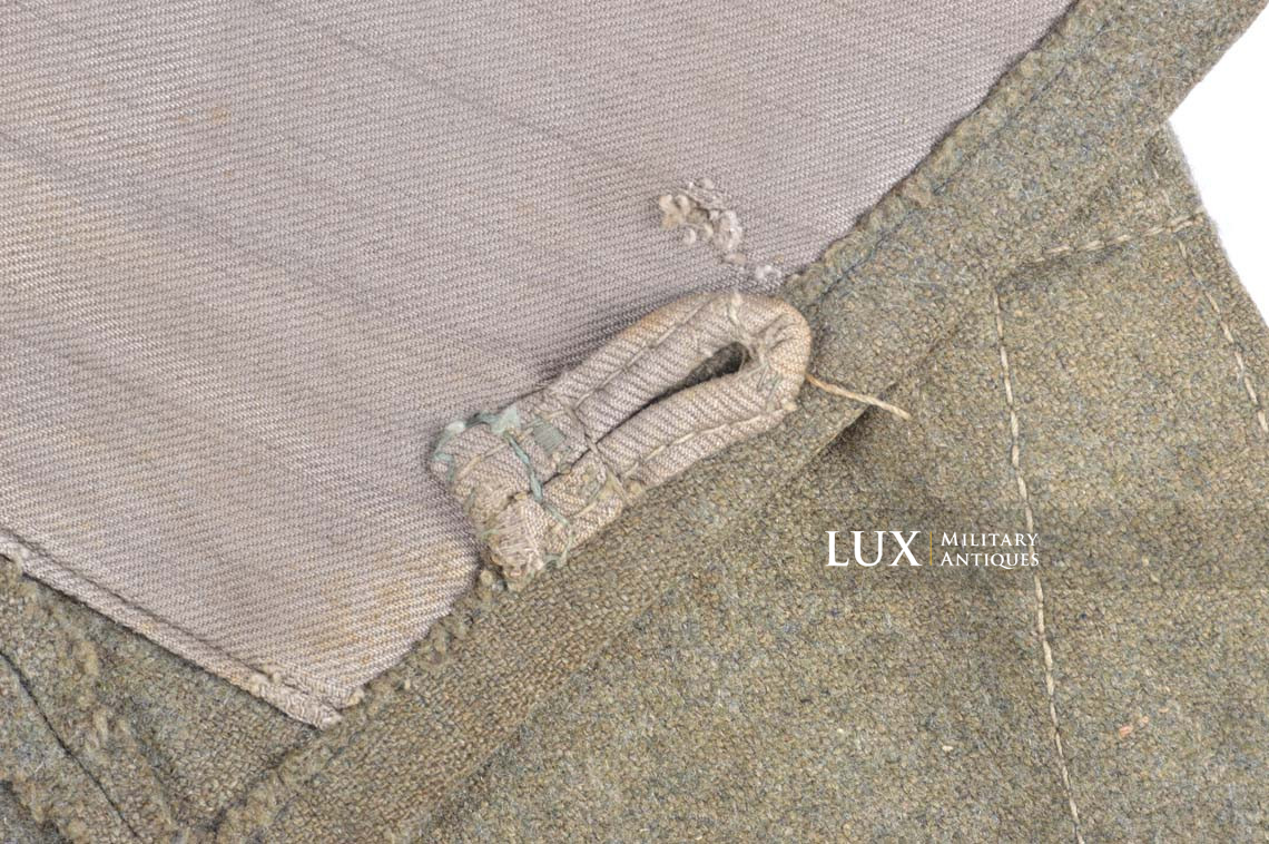 German Heer assault officer’s gunners wrapper, « combat worn