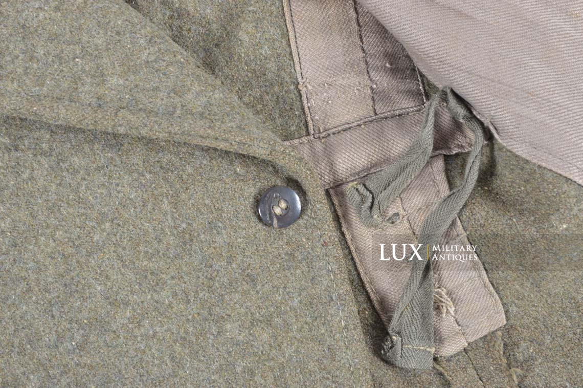 German Heer assault officer’s gunners wrapper, « combat worn