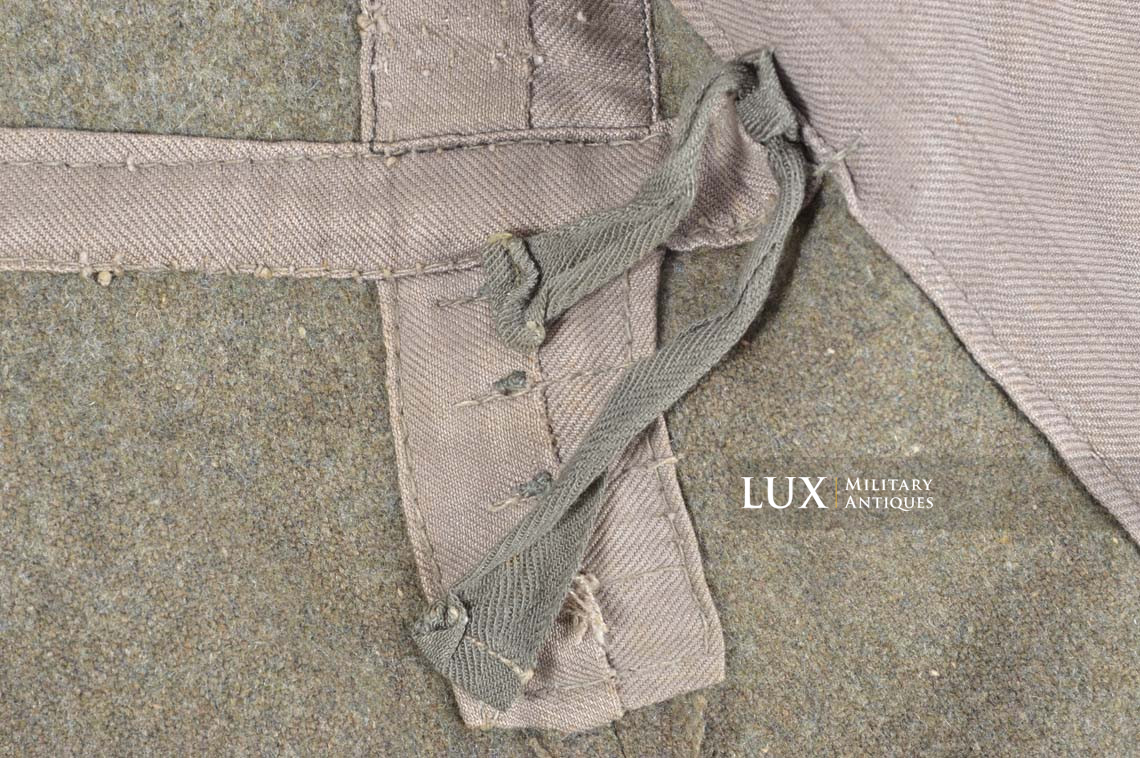 German Heer assault officer’s gunners wrapper, « combat worn