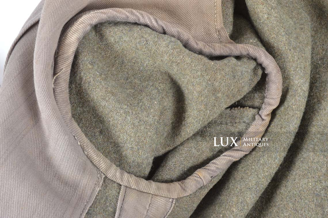 German Heer assault officer’s gunners wrapper, « combat worn