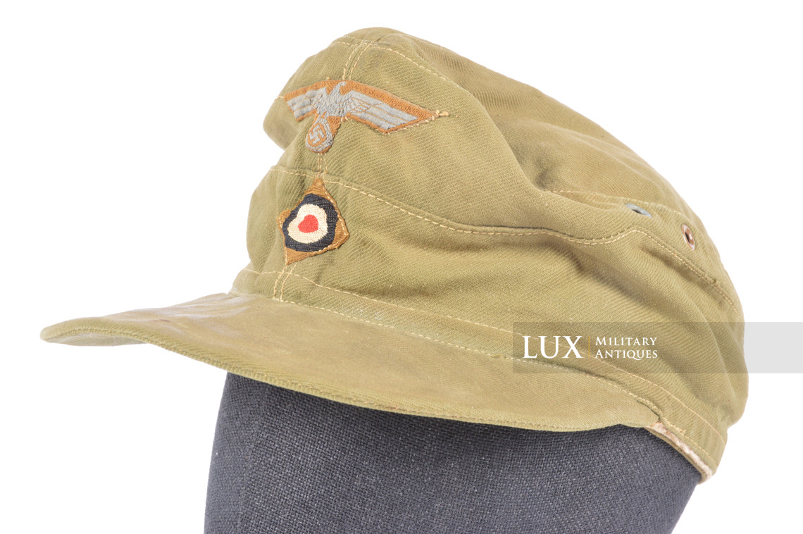 German M41 Heer tropical field service cap, « Karl Kubach / 1942