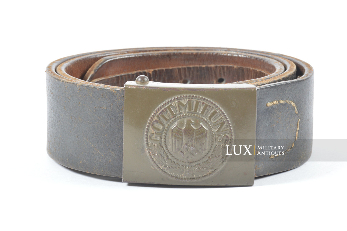 Mid-war German Heer combat belt and buckle set