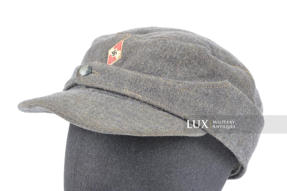 German HJ Flak helper's field cap, « RBNr / 1944