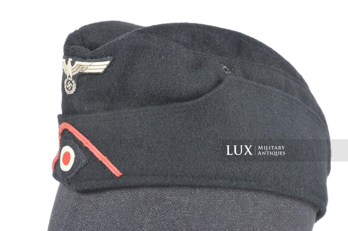 Heer Panzer EM’s M34 overseas cap, « KORNACKER