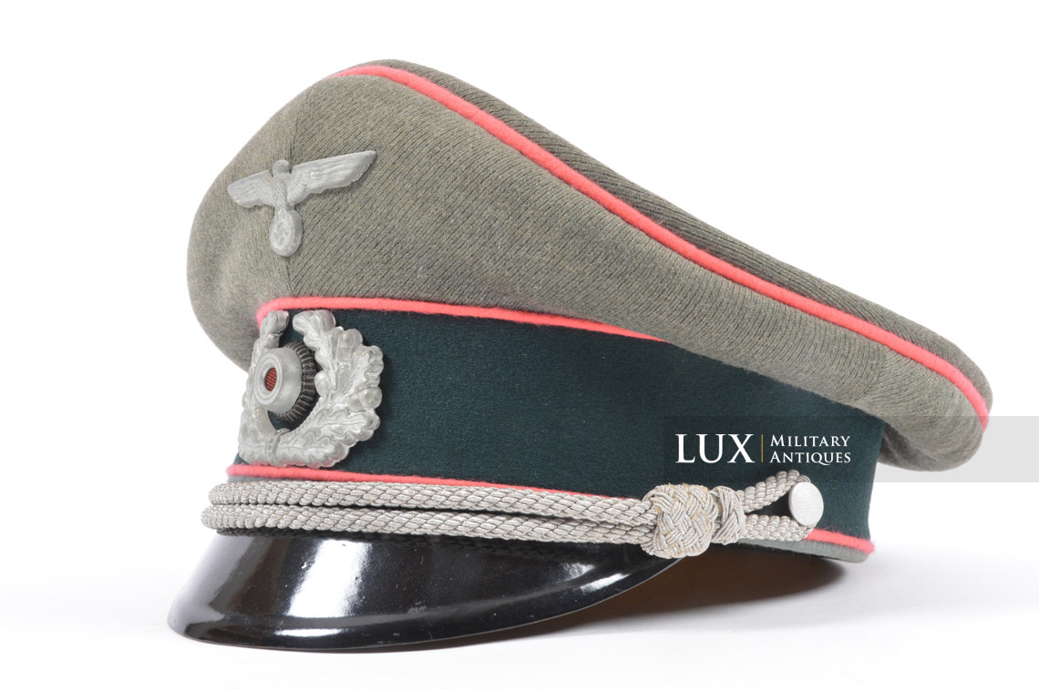 German Heer Panzer Officers visor cap, « EREL - 1939