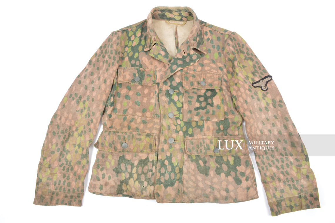 Waffen-SS M44 dot pattern camouflage tunic, « Ardennes