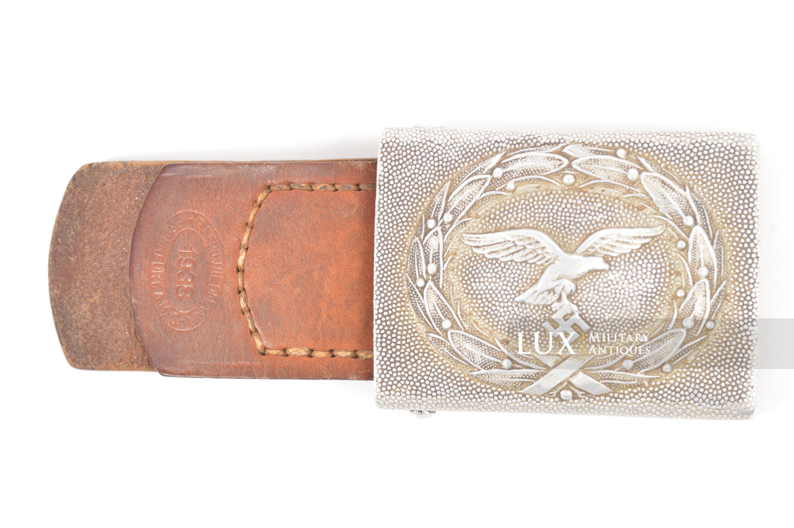 Early Luftwaffe Belt Buckle Unit Marked 1938 4361