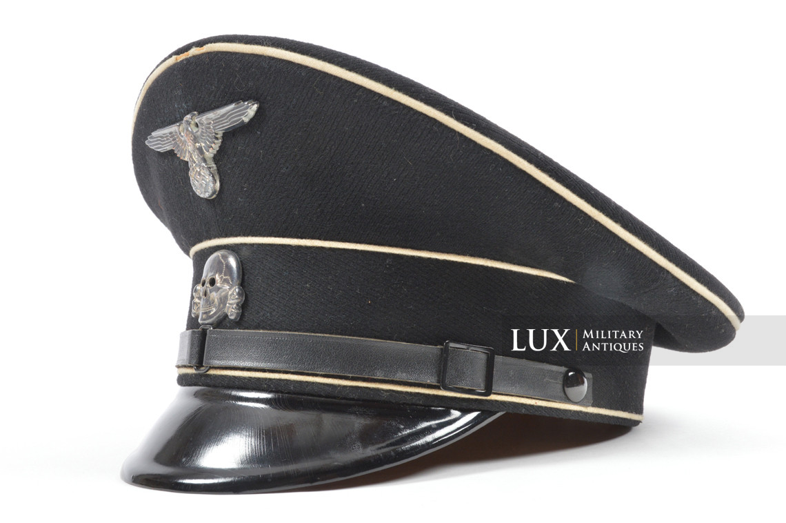 Black Allgemeine SS Visor Cap