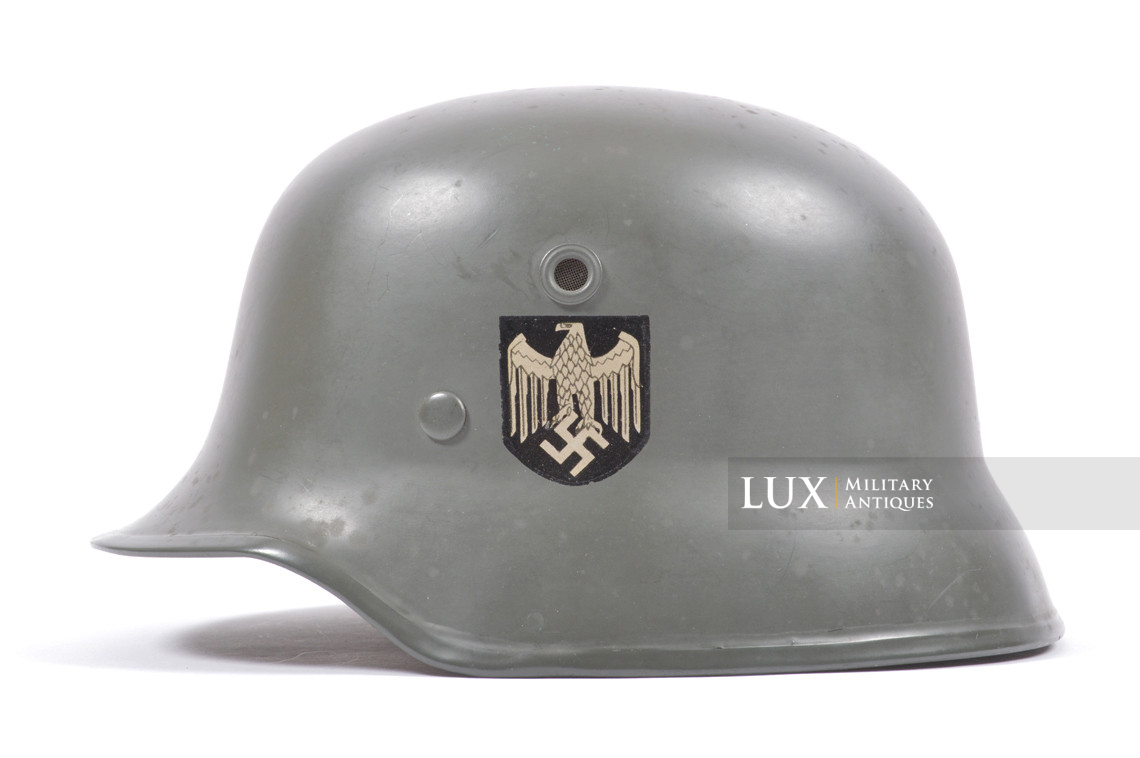 Rare German Heer lightweight parade helmet, « Erel
