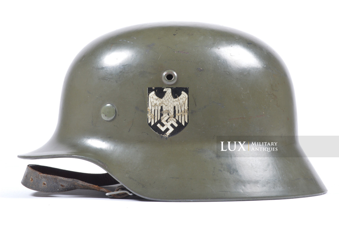 M35 Heer double decal combat helmet, « Q64